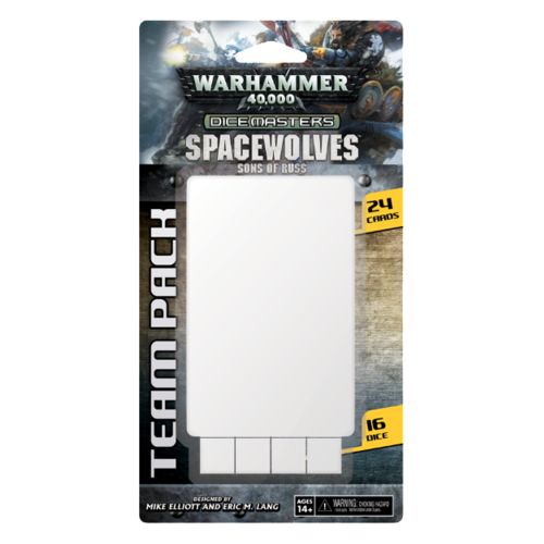 Space Wolves - Sons of Russ Team Pack: Warhammer 40,000 Dice Masters ...
