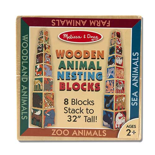 Wooden Animal Nesting Blocks | Toys | Toy Street UK