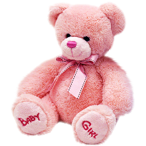 Nursery Bobby Bear 18cm - Pink | Toys | Toy Street UK