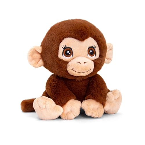16cm Keeleco Adoptable World Monkey | Toys | Toy Street UK