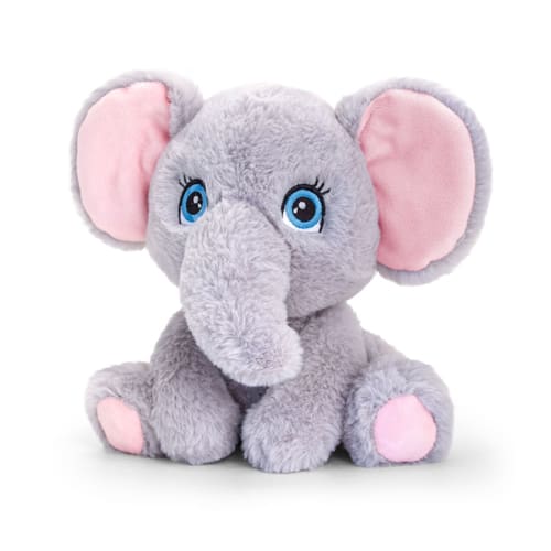 25cm Keeleco Adoptable World Elephant | Toys | Toy Street UK
