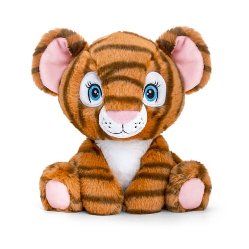 25cm Keeleco Adoptable World Tiger | Toys | Toy Street UK