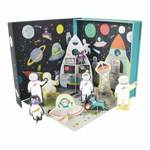 Space Pop Out Play Scenes | Toys | Toy Street UK