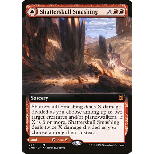 MTG: Single Card - Zendikar Rising: Extended Art Shatterskull Smashing ...