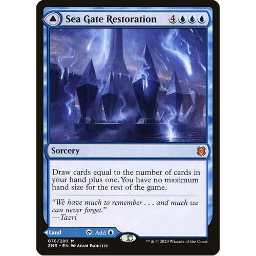 Magic: the Gathering - Single Card - Zendikar Rising: Sea Gate ...
