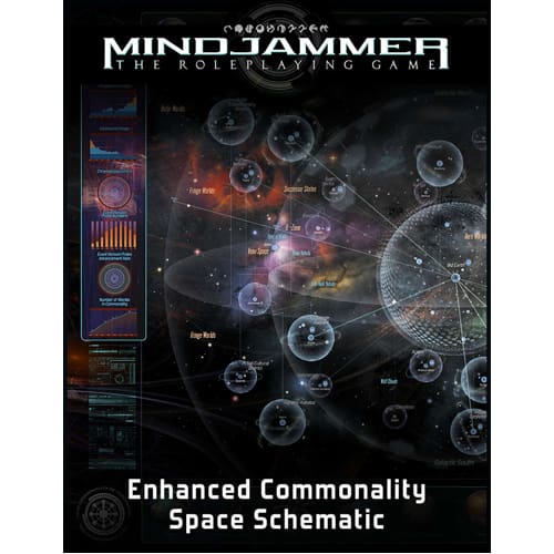 Mindjammer RPG: Enhanced Commonailty Space Schematic Poster Map | Toys ...