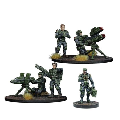 Warpath: GCPS Anti-Infantry Weapons Teams | Toys | Toy Street UK