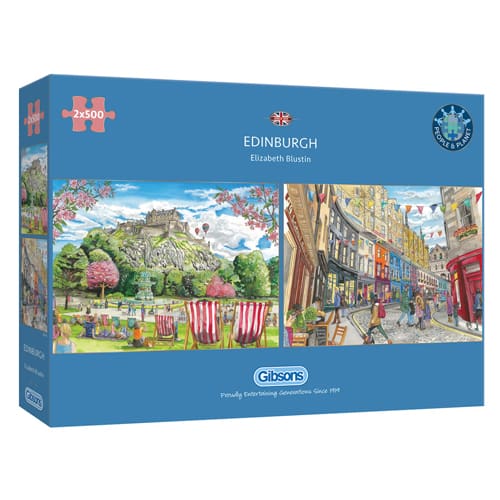 Edinburgh (2x500pc) | Toys | Toy Street UK