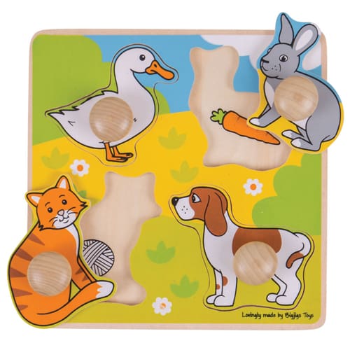My First Peg Puzzle - Pets | Toys | Toy Street UK