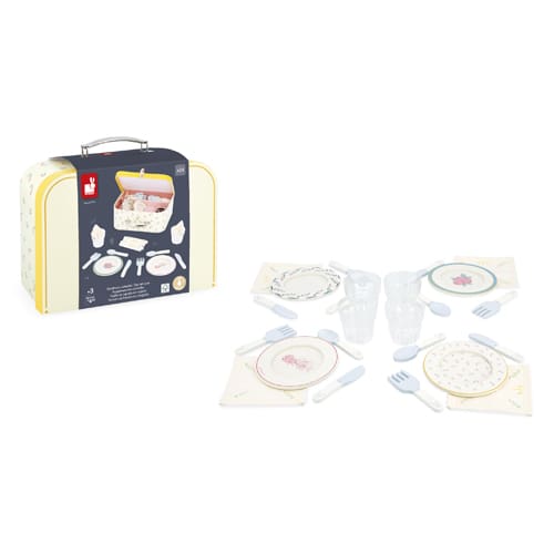 Janod: Shiny Grandma - Tea Set Case | Toys | Toy Street UK