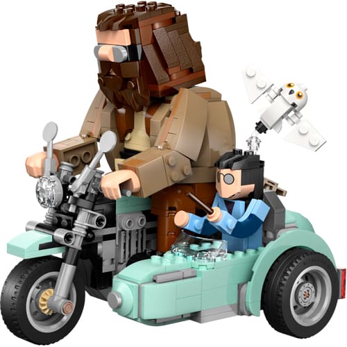 LEGO Harry 76443 Potter Hagrid & Harry's Motorcycle Ride | Toys | Toy ...