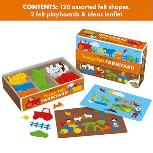 Fuzzy Felt Classic - Farmyard | Toys | Toy Street UK