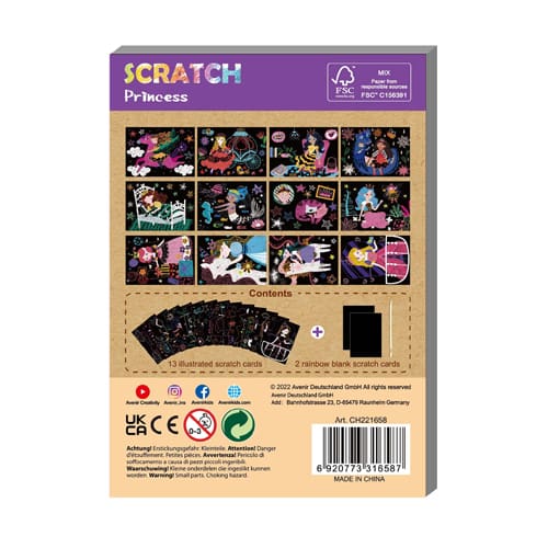 Mini Scratch Book - Princess | Toys | Toy Street UK