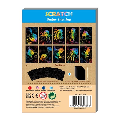 Mini Scratch Book - Under the Sea | Toys | Toy Street UK