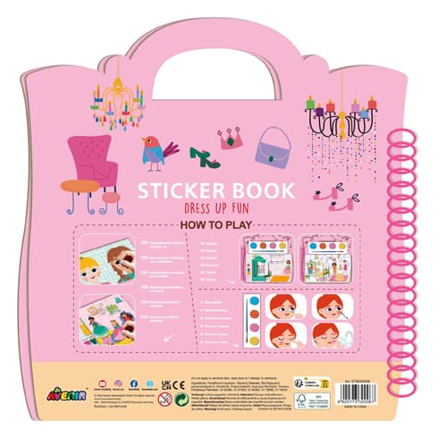 Sticker Book - Dress Up | Toys | Toy Street UK