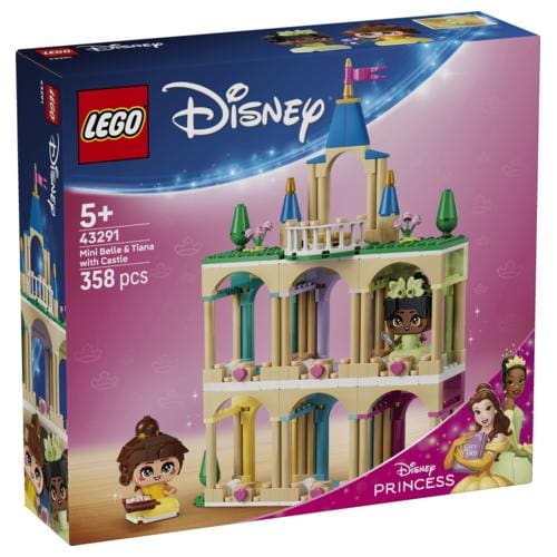 Lego Disney Princess 43291 Mini Belle & Tiana with Castle | Toys | Toy ...