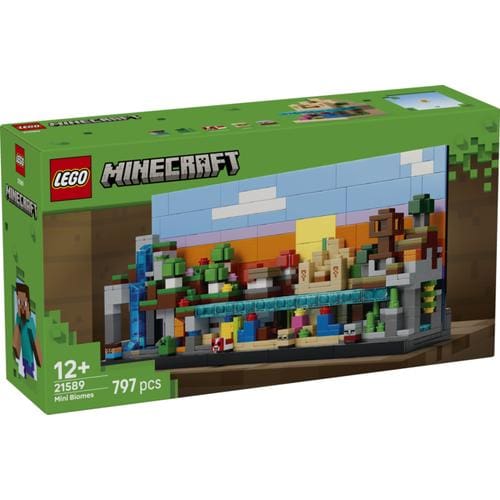 Lego Minecraft 21589 Mini Biomes | Toys | Toy Street UK