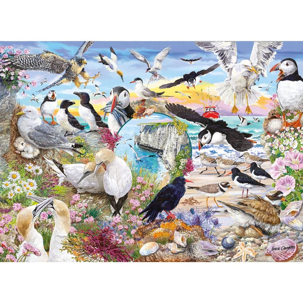 Gibsons: RSPB Wings in the Wild (4x500 Pieces) | Toys | Toy Street UK