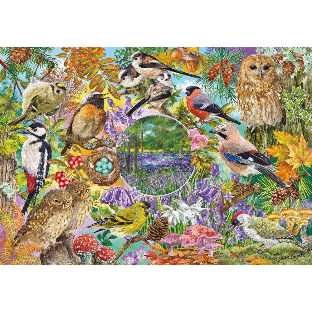 Gibsons: RSPB Wings in the Wild (4x500 Pieces) | Toys | Toy Street UK